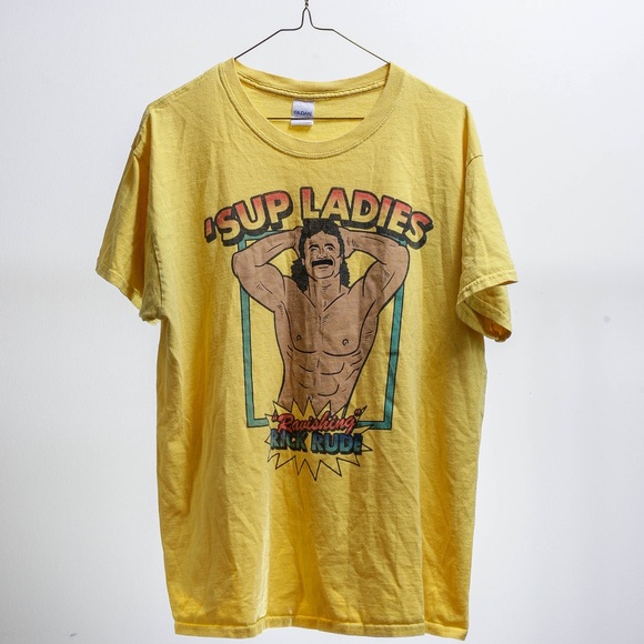 Gildan | Shirts | Sup Ladies Ravishing Rick Rude Tshirt | Poshmark